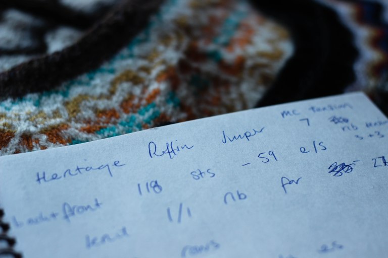 machine knitting for a yoke – ella gordon